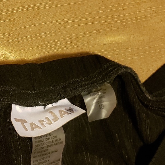 TanJay | Pants & Jumpsuits | Euc Loose Relaxed Fit Black Pants | Poshmark